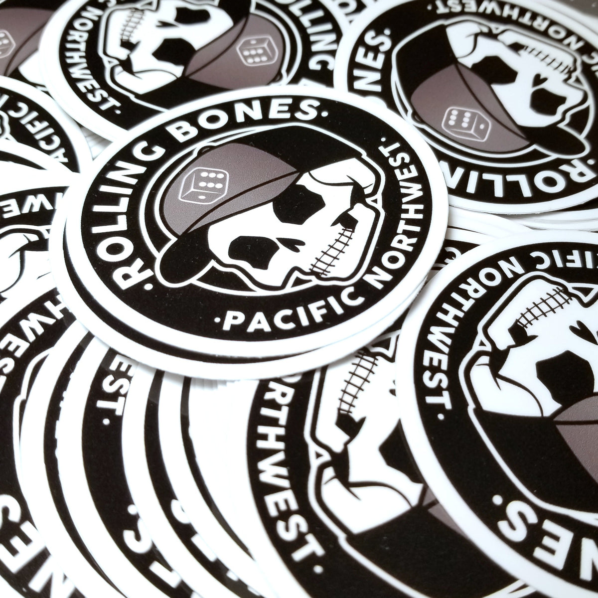Rolling Bones Stickers – Thread By Dawn